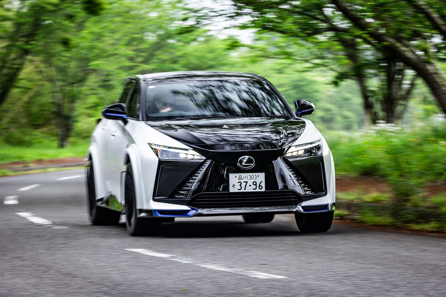 レクサスRZ450e“Fスポーツ パフォーマンス”【試乗記】 の画像20枚 - webCG