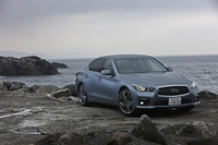 日産スカイライン400R（FR/7AT）【試乗記】 身にまとうのは名車の風格 - webCG