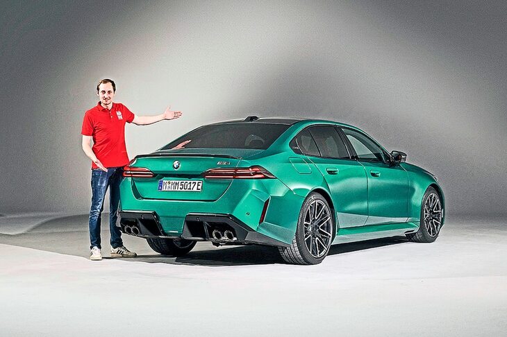 BMW M5（4WD/8AT）【海外試乗記】 の画像8枚 - webCG