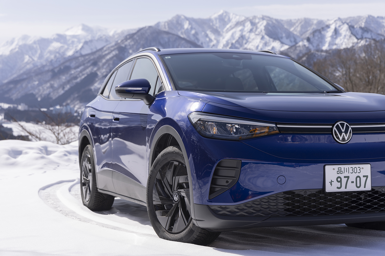 試せば分かるドイツの底力！ コンチネンタル「オールシーズン・コンタクト2」で雪道に挑む 【2024 Spring webCGタイヤセレクション＜AD＞】 - webCG