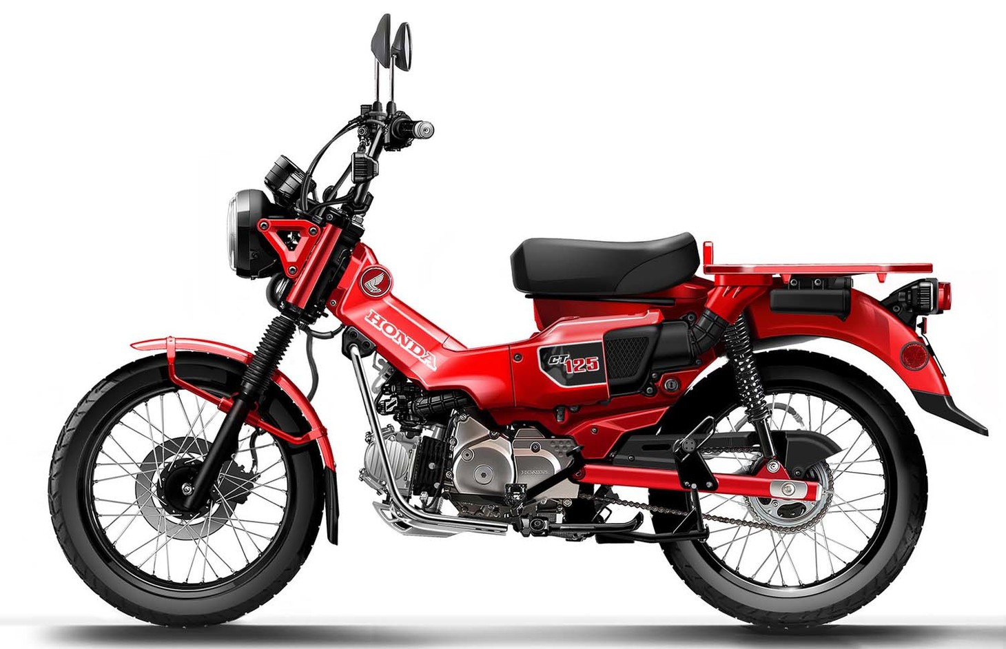 ホンダの新型バイク「CT125ハンターカブ」正式デビュー 【ニュース】 の画像6枚 - webCG