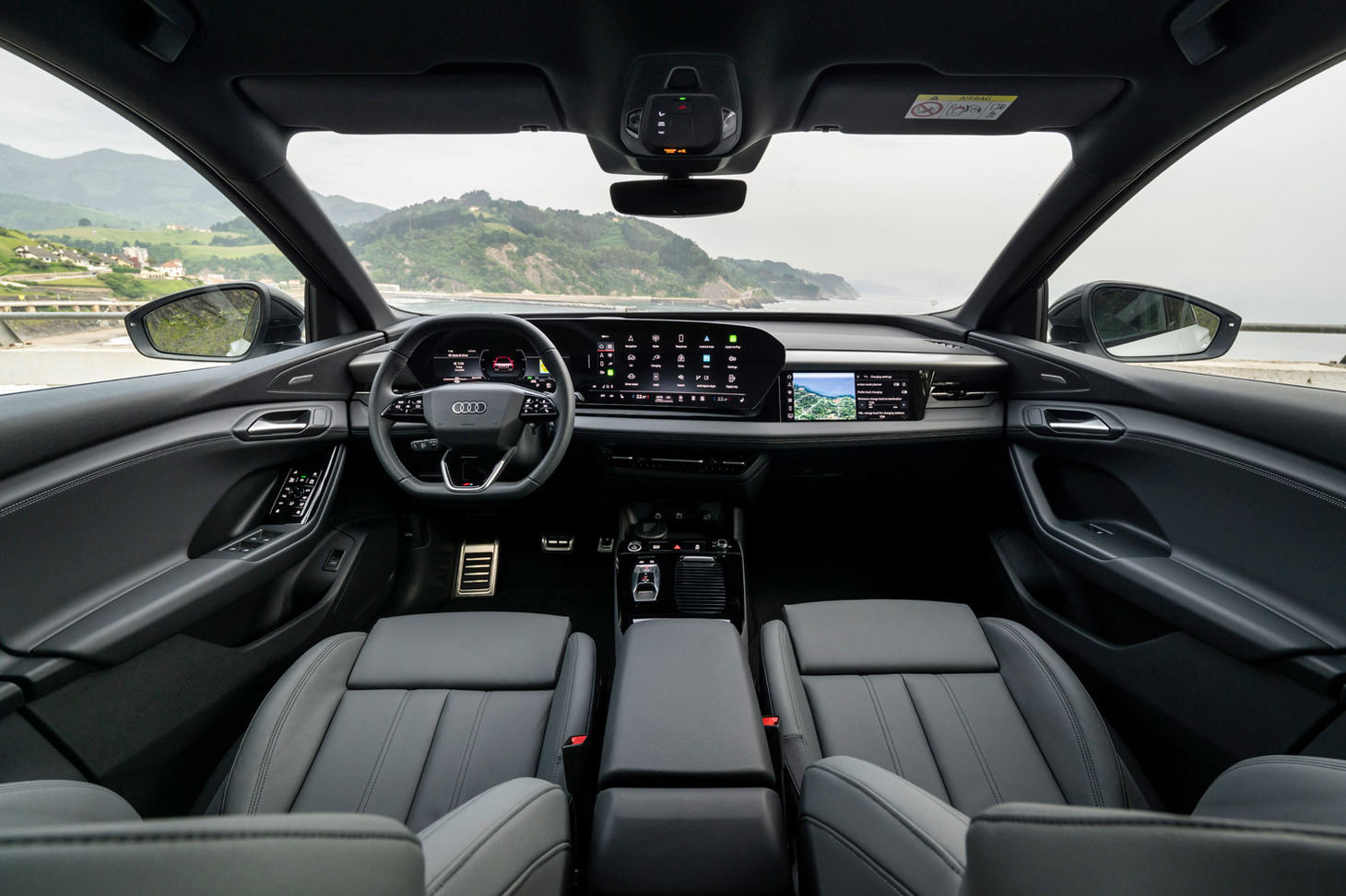 アウディQ6 e-tronクワトロ（4WD）／SQ6 e-tron（4WD）【海外試乗記】 の画像22枚 - webCG